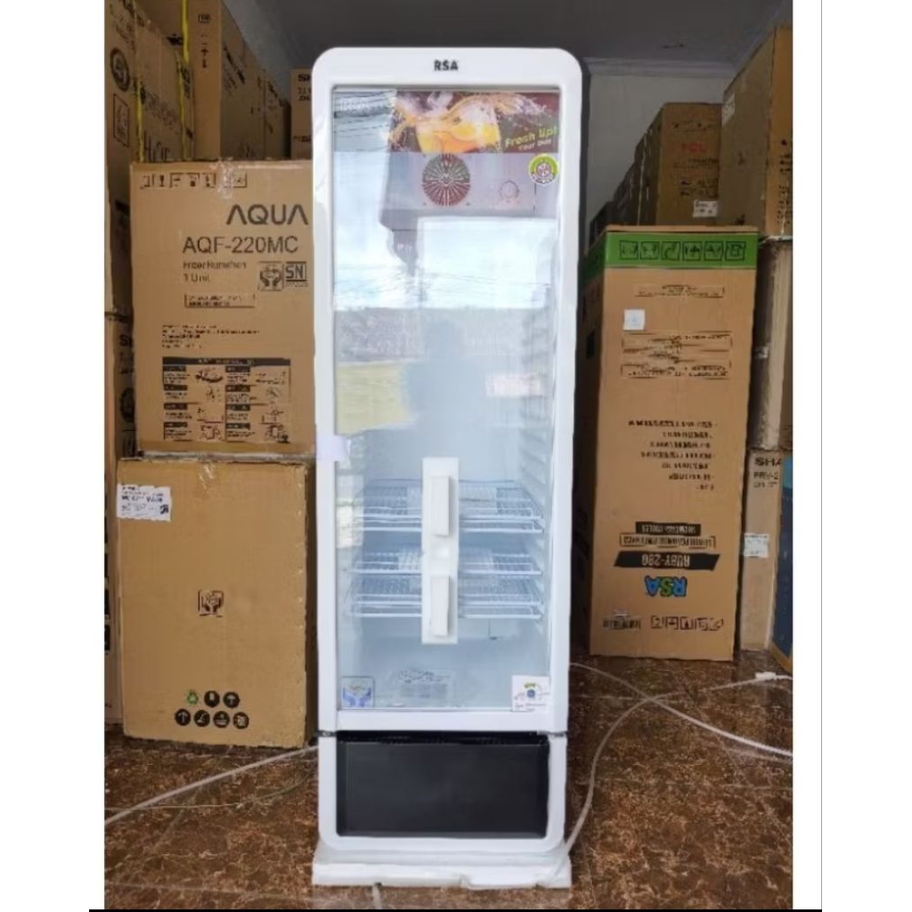 Jual showcase rsa 5 rak ruby 280/lemari pendingin rsa | Shopee Indonesia