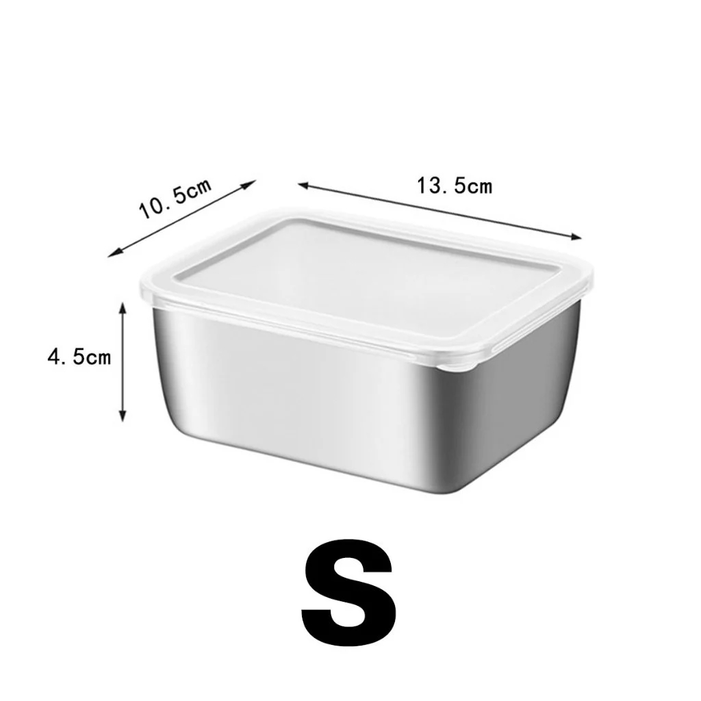Jual 1 pcs Box Stainless Steel Tempat Stainless Ada Tutup Box Makan ...