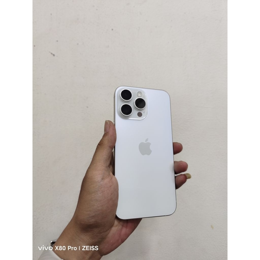 Jual iphone 15 promax 256gb Alloperator white titanium | Shopee Indonesia