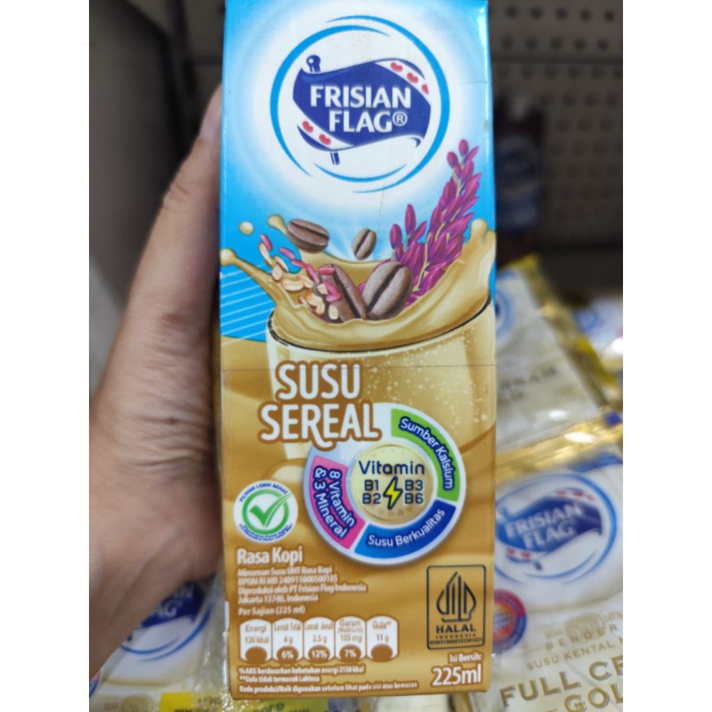 Jual Frisian Flag Susu cereal 225ml Rasa kopi | Shopee Indonesia
