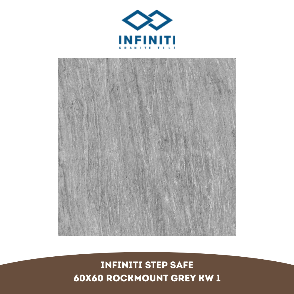 Jual INFINITI Granit Slipstop Rockmount Grey 60X60 KW 1 per Box (Isi 4 ...