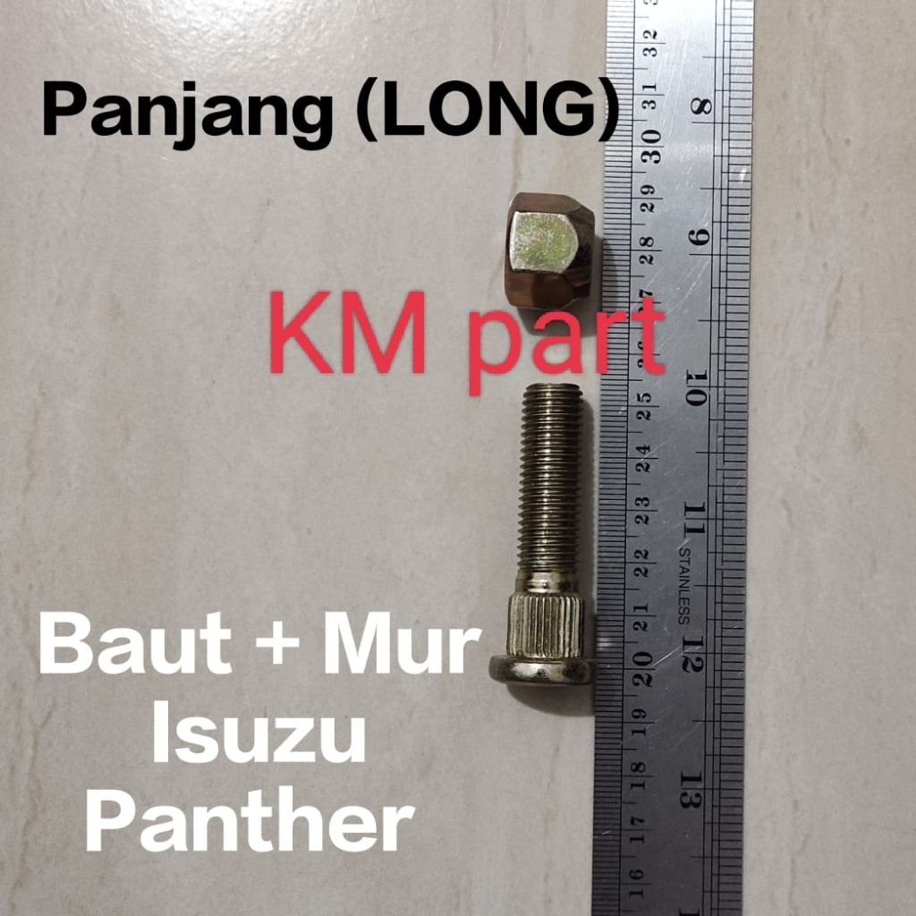 Jual 5pcs Baut dan Mur Ban Isuzu Panther Ukuran Panjang | Shopee Indonesia