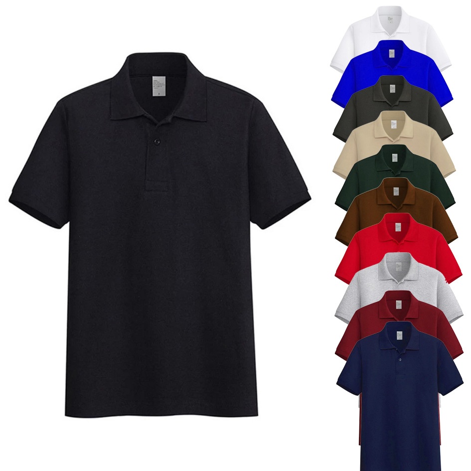 Jual Bee_style Kaos Polo Pria Wanita Polos / Polo Shirt Polos / Kaos ...