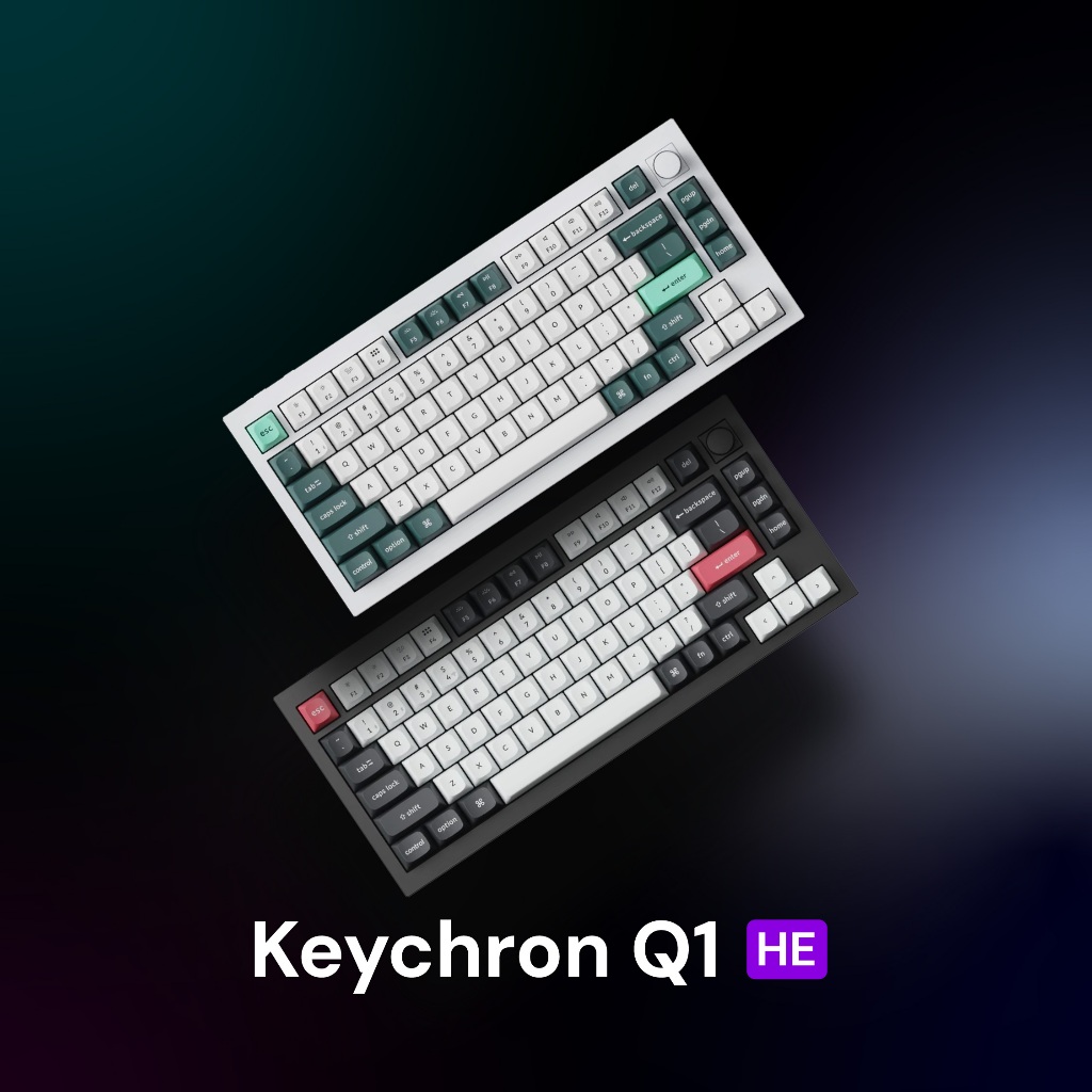 Jual Keychron Q1 HE QMK Wireless Magnetic Keyboard Fully Assembled Knob ...