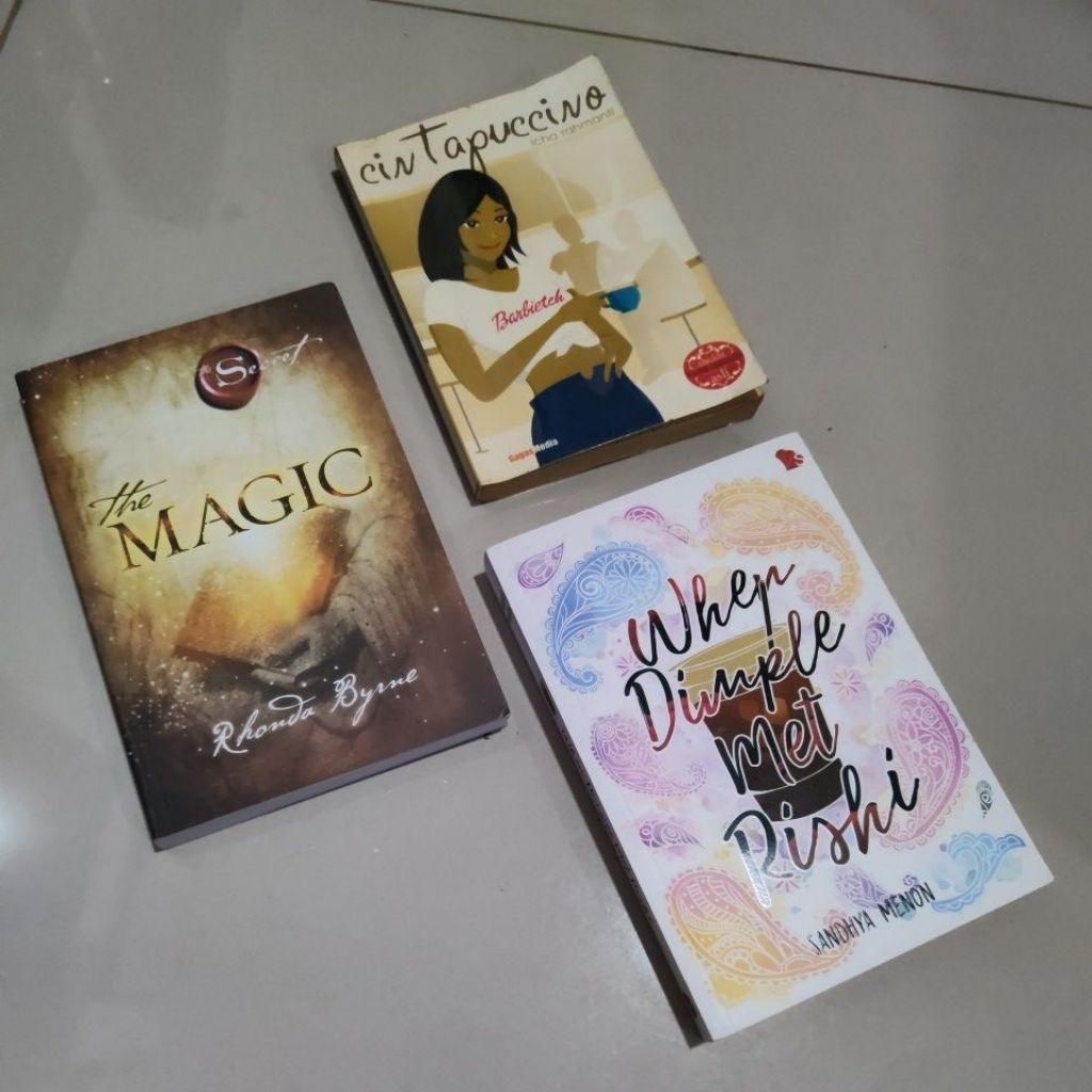 Jual PRELOVED Novel Indonesia The Magic Cintapuccino When Dimple Met ...