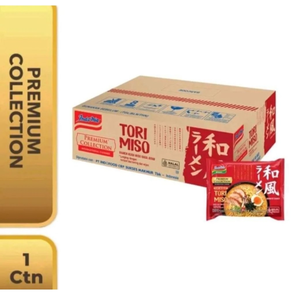 Jual Indomie Tori Miso Ramen 89 gram [ 1 Dus Isi 20 Pcs ] | Shopee ...