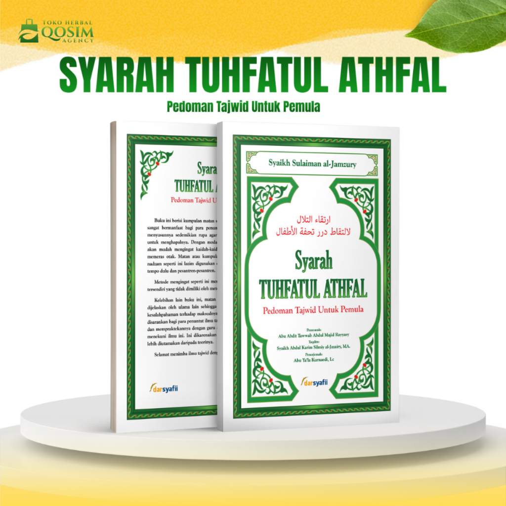 Jual Buku Syarah Tuhfatul Athfal Pedoman Tajwid untuk Pemula - Original ...