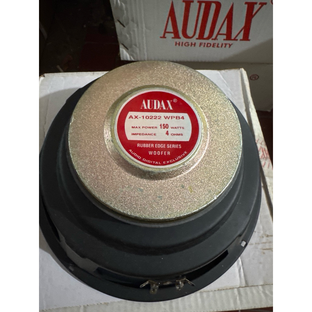Jual speaker audax 10” woofer AX 10222 WPB | Shopee Indonesia