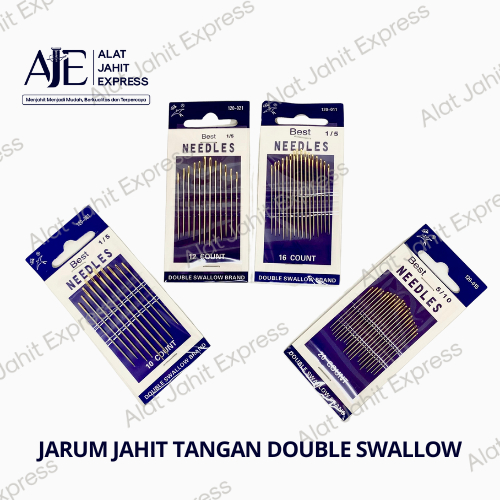 Jual Jarum Jahit Tangan Double Swallow | Shopee Indonesia
