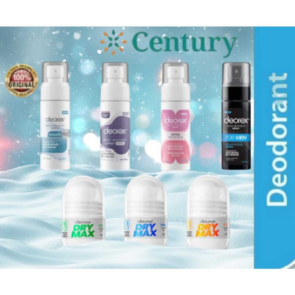 Jual Deorex Body Odorizer Spray 60ml /Deodorant /Body Spray /Penghilang ...
