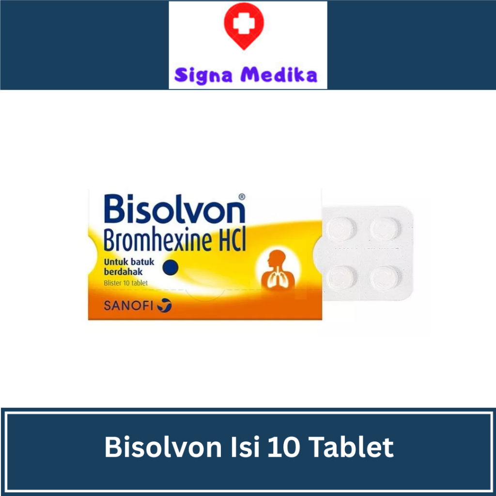 Jual Bisolvon Isi 10 Tablet - Obat Batuk Berdahak | Shopee Indonesia