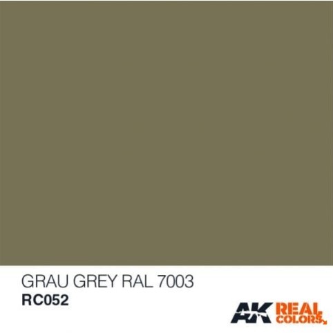 Jual GRAU GREY RAL 7003 RC052 - real color lacquer - model kit paint ...