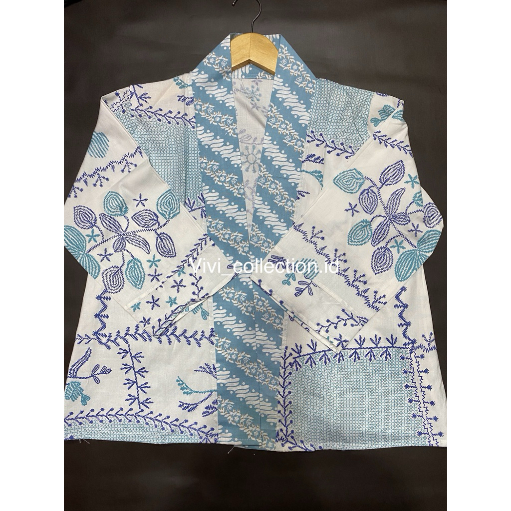 Jual OUTER BATIK WANITA,Outer vest lengan panjang,outer batik,outer ...