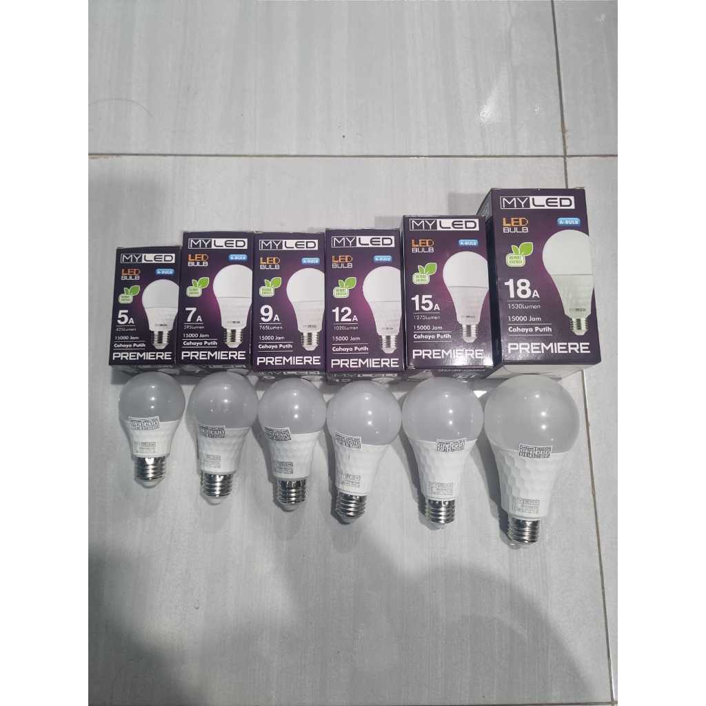 Jual LAMPU LED BOHLAM LED MY LED BULB PREMIER 5W,7W,9W,12W,15W,18W,23W ...
