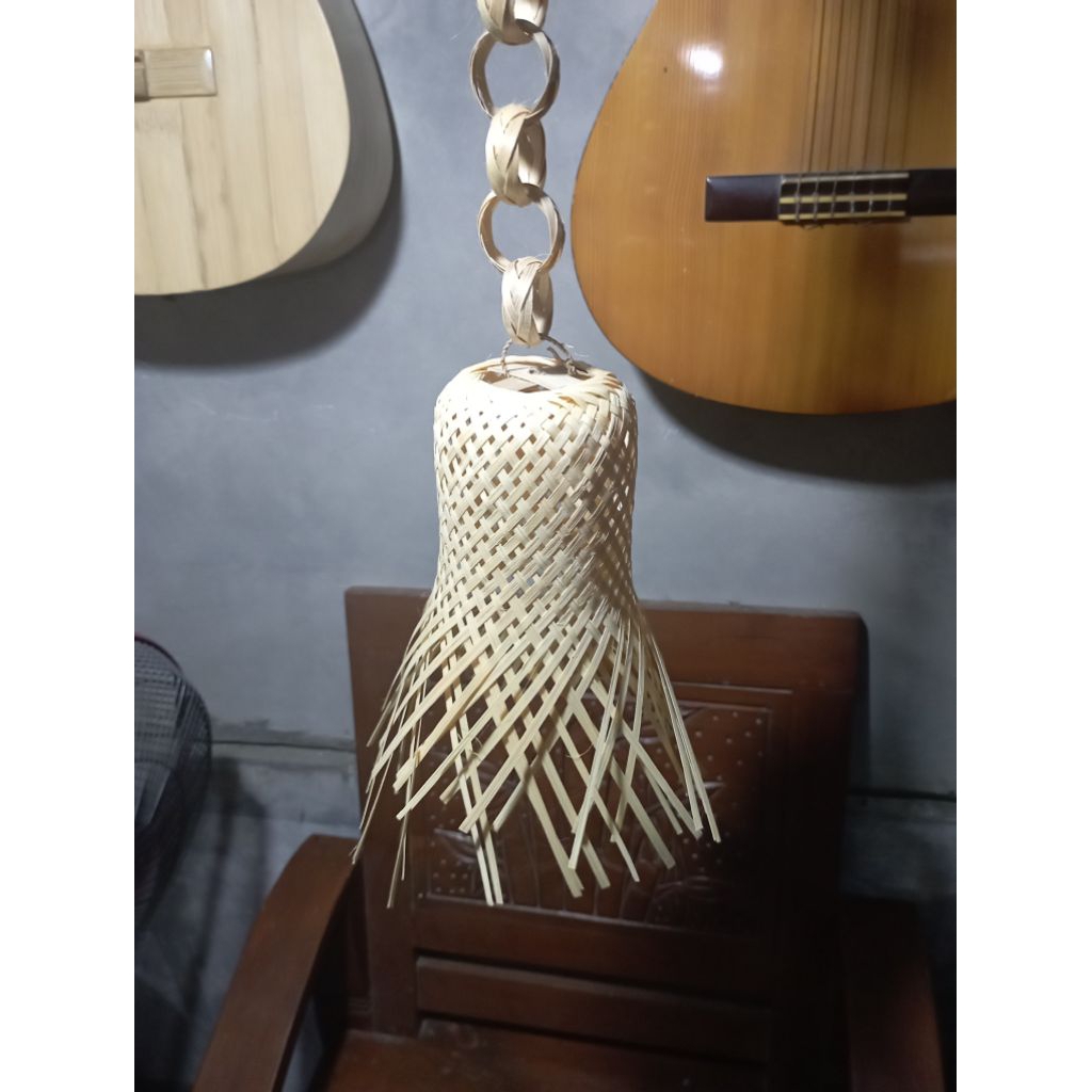 Jual Hiasan Kap Lampu Gantung Mini Krongso Rumbai | Shopee Indonesia