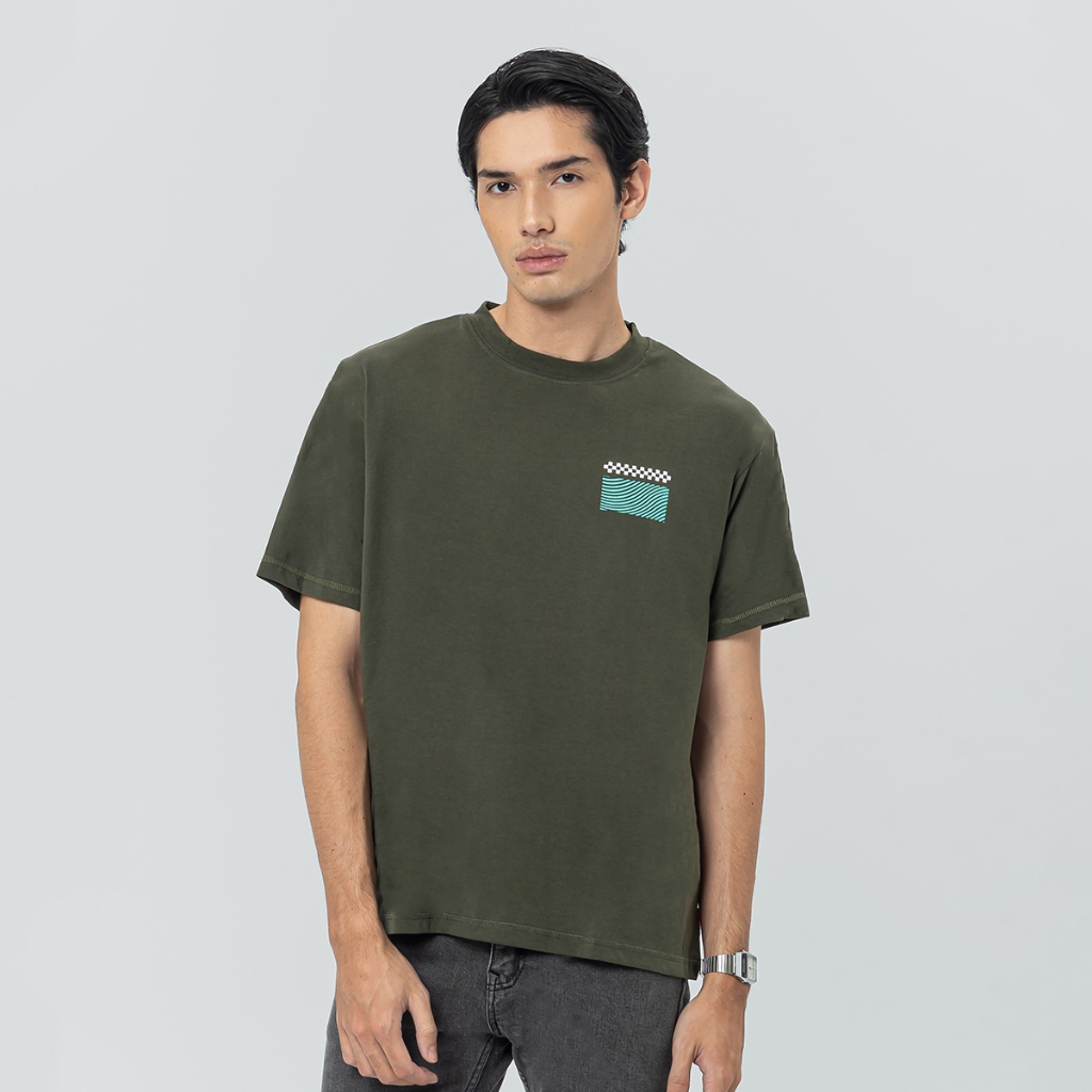 Jual EDWIN JEANS - NO COMPLAINT GREEN TShirt Casual Baju Kaos Pria ...