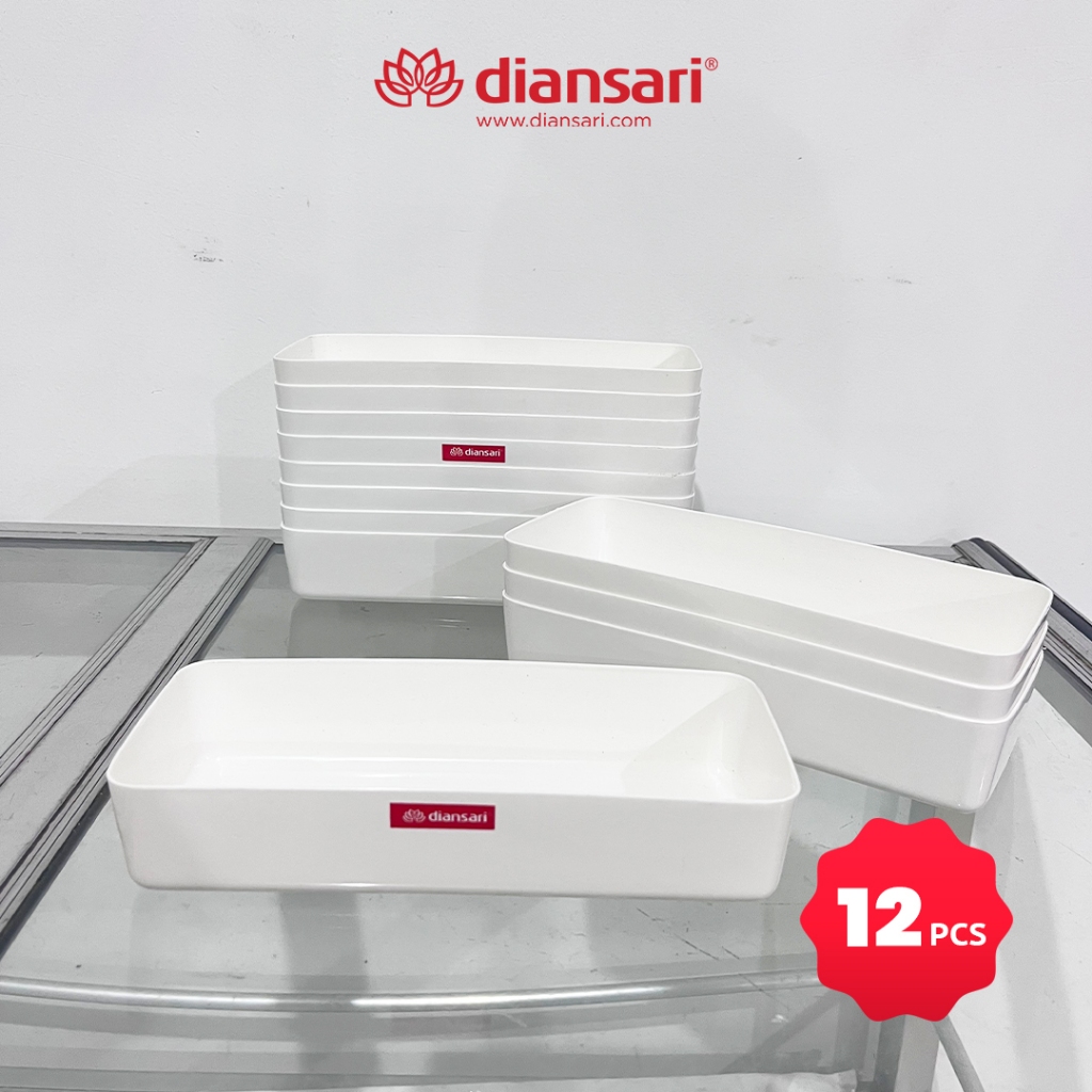 Jual DIANSARI Bundling 12 PCS Kotak Kancing Besar/ Organizer Kotak ...