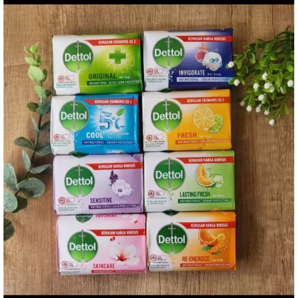 Jual Sabun batang DETTOL 100GR Kemasan besar | Shopee Indonesia