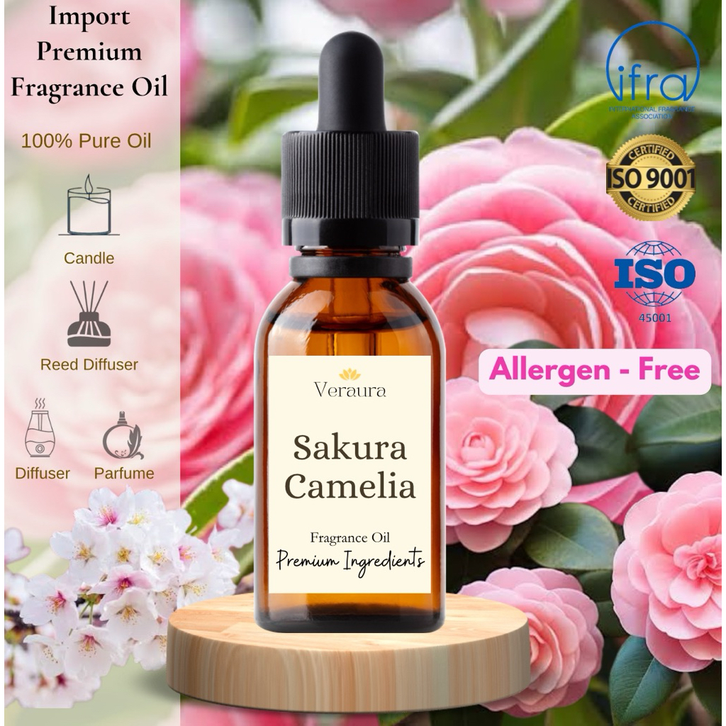 Jual Import Fragrance Oil Sakura Camelia | Diffuser | parfum | candle ...