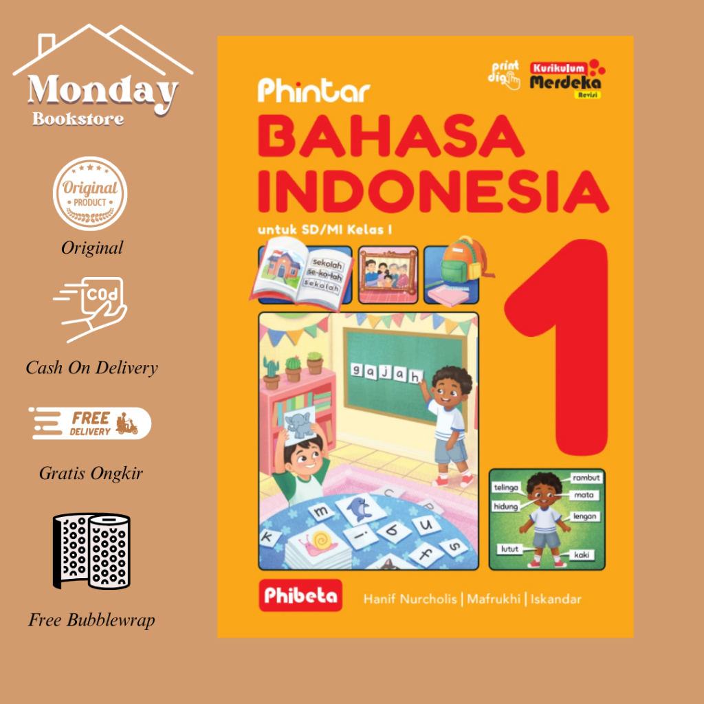 Jual PHIBETA-PHINTAR BHS INDONESIA SD/MI JL.1/KM REVISI | Shopee Indonesia