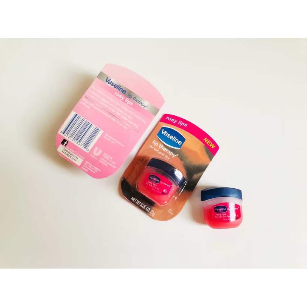 Jual [MERAH] VASELINE LIP THERAPY / ROSY LIPS UNTUK BIBIR PINK LEMBUT 7 ...