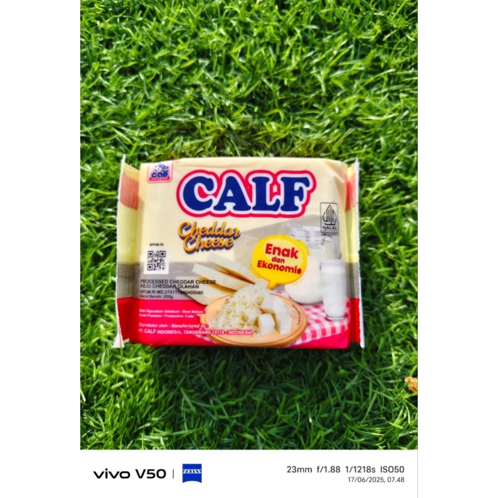 Jual Calf Cheddar Cheese 200 gram. Enak dan Ekonomis | Shopee Indonesia