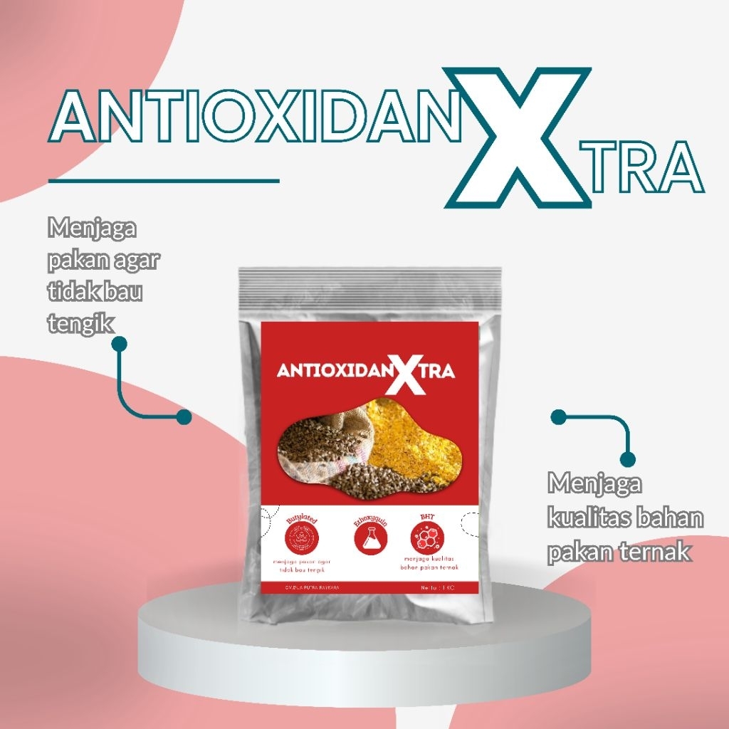 Jual ANTIOXIDAN XTRA @1kg, Menjaga pakan agar tidak bau tengik ...