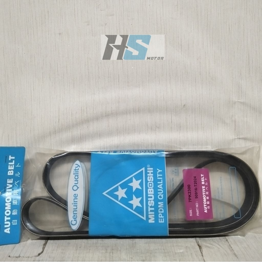 Jual TALI KIPAS FAN BELT VAN BELT MOBIL TOYOTA FORTUNER SRZ HILUX INNOVA REBORN HILUX RANGGA ...