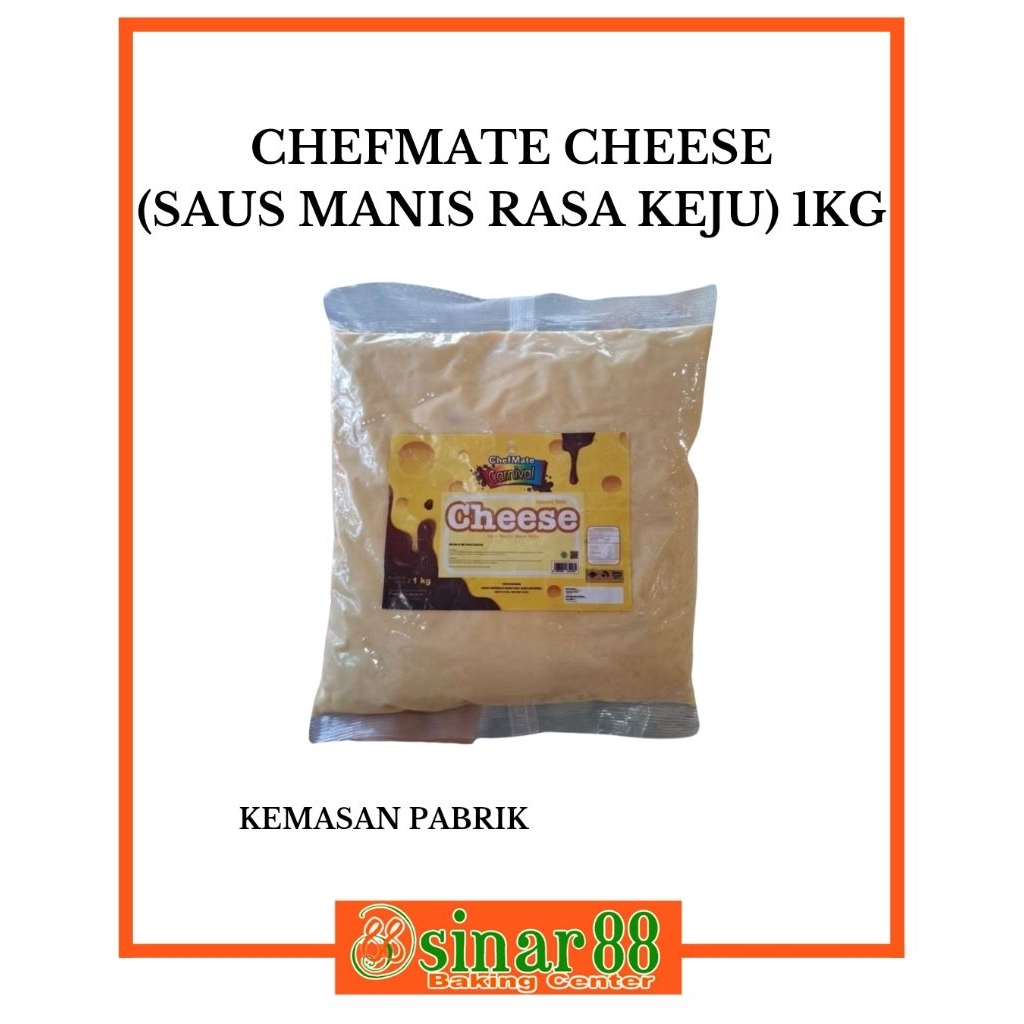 Jual CHEFMATE CHEESE ( SAUS MANIS RASA KEJU) 1KG | Shopee Indonesia