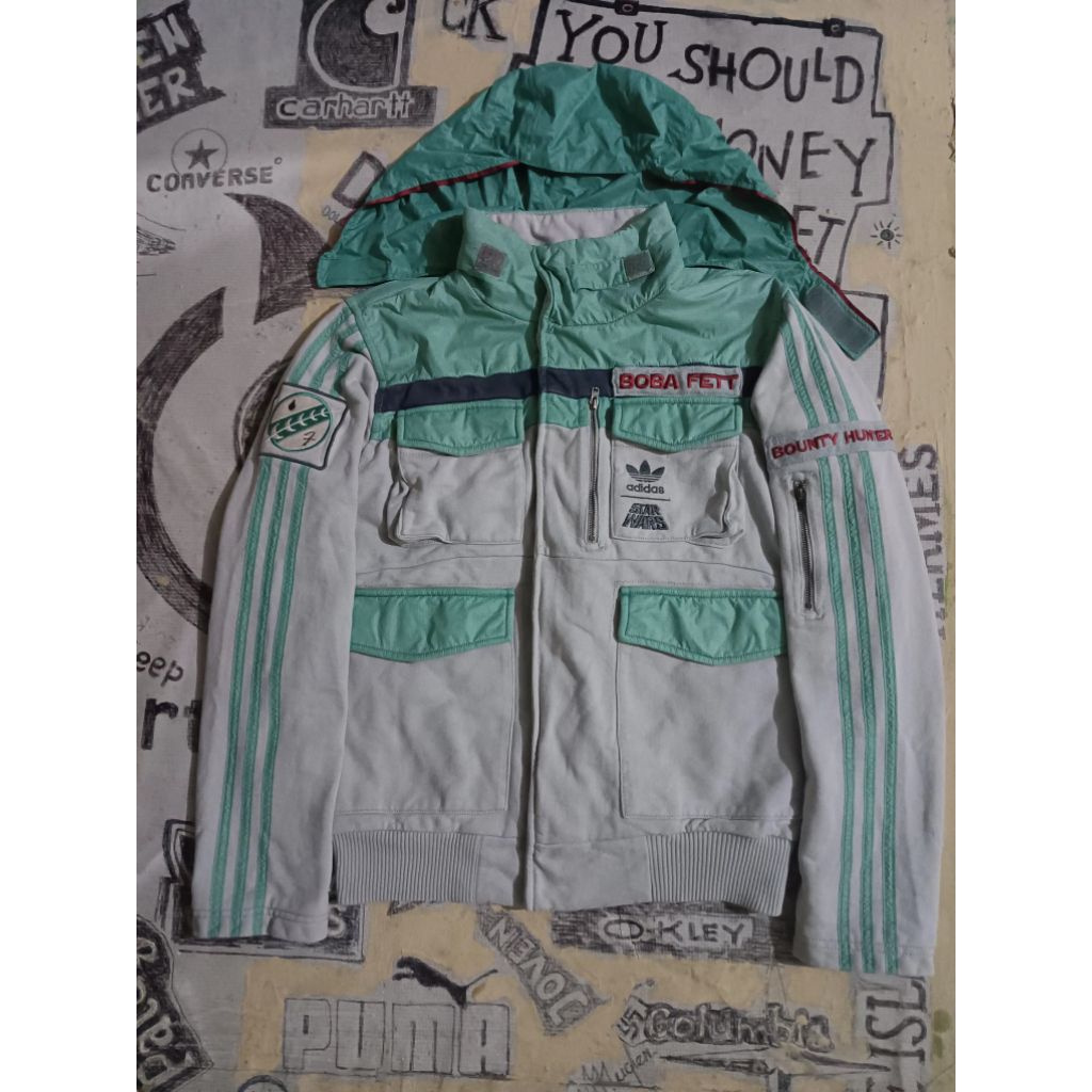 Jual ADIDAS×STAR WARS BOBA FETT JACKET RARE ITEM (READY) | Shopee Indonesia