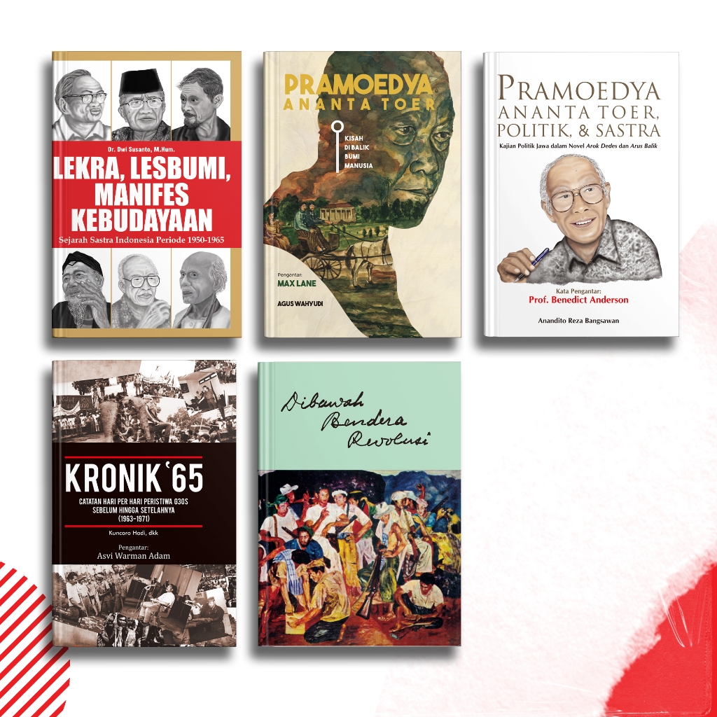 Jual Buku Lekra, Lesbumi, Manifest Kebudayaan - Pramoedya Ananta Toer ...