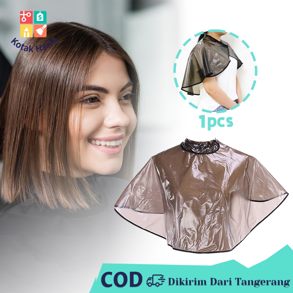 Jual Cape Cat Rambut Kip Semir Rambut Barbershop Kain Kep Potong Rambut ...