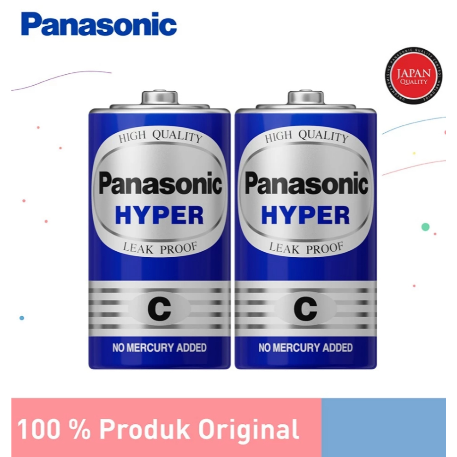 Jual Battery Panasonic Prima Type C 1.5V BATERE BATERAI KOMPOR TANAM ...
