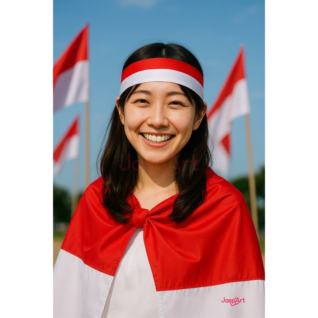 Jual IKAT KEPALA MERAH PUTIH HEADBAND MERAH PUTIH IKAT KEPALA BENDERA ...