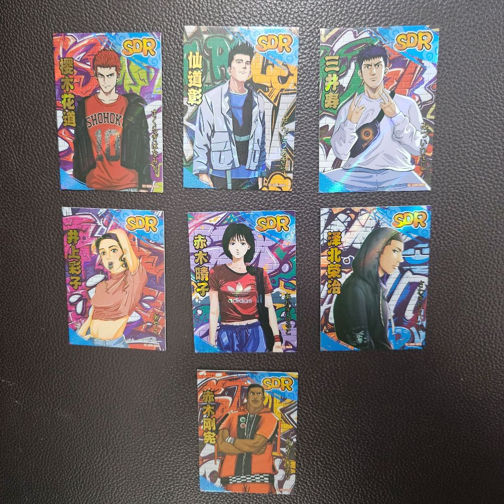 Jual Kartu Koleksi Slam Dunk SDR Original Holo | Shogakukan Licensed ...