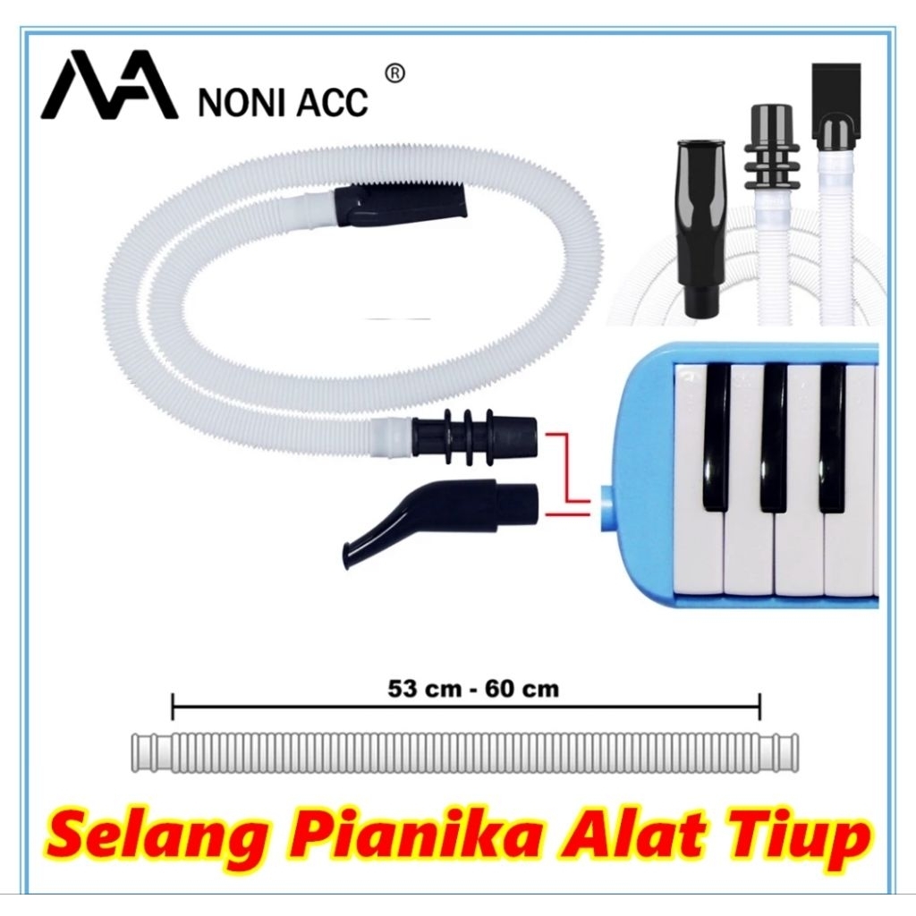 Jual NONI ACC selang pianika combo/alat tiup musik /noni ACC sudah 1 ...