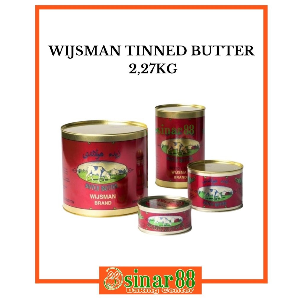 Jual Wysman Tinned Butter 2.27kg (Wijsman) | Shopee Indonesia