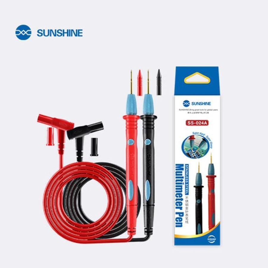 Jual KABEL MULTITESTER PEN /MULTIMETER UJUNG JARUM SUNSHINE SS-024A ...