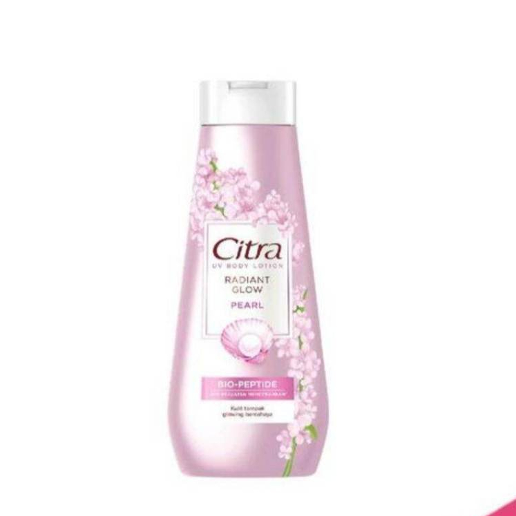Jual CITRA UV BODY LOTION RADIANT GLOW PEARL 110 ML | Shopee Indonesia