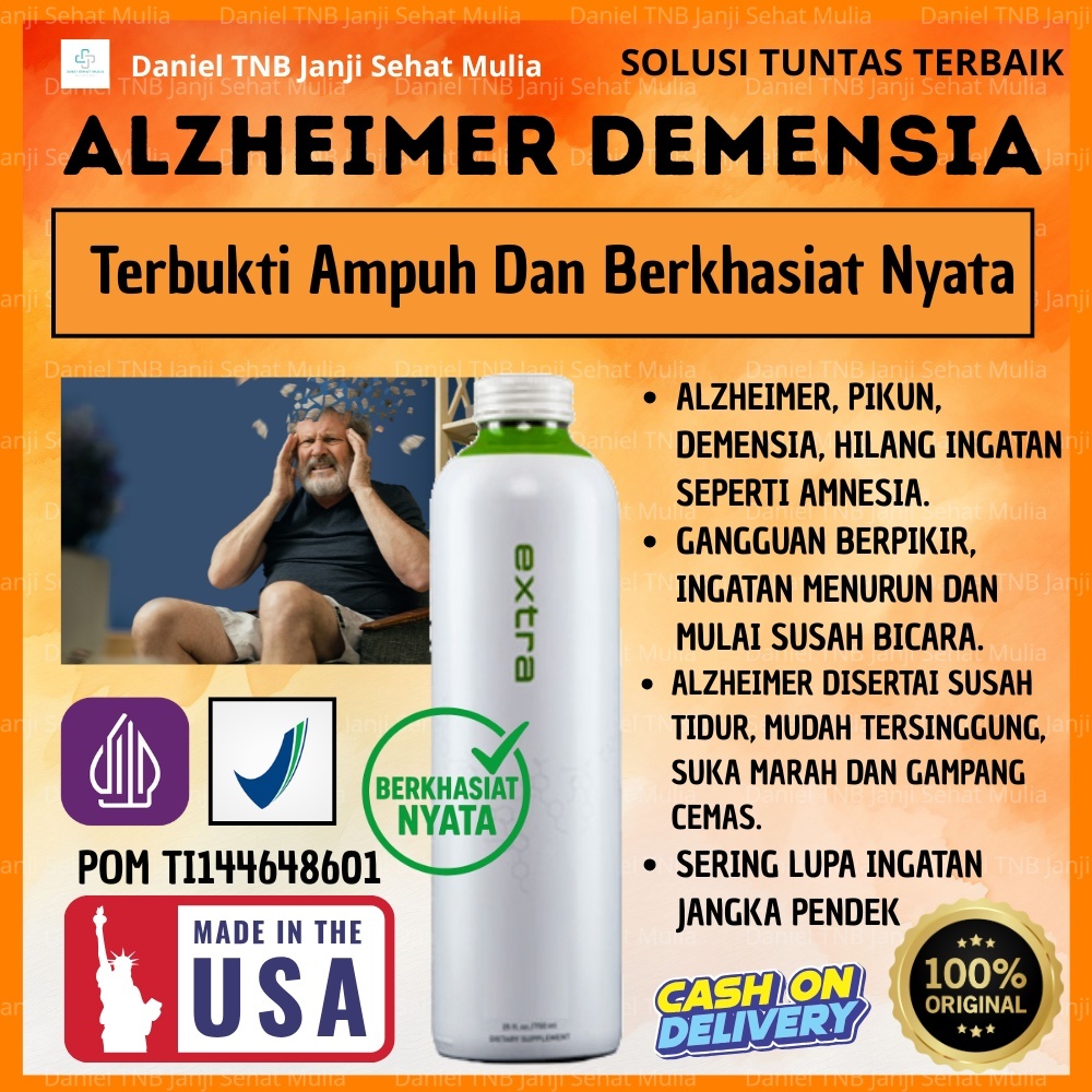 Jual Daniel TNB Obat Herbal Alzheimer Demensia Pikun Lupa Ingatan Alami ...