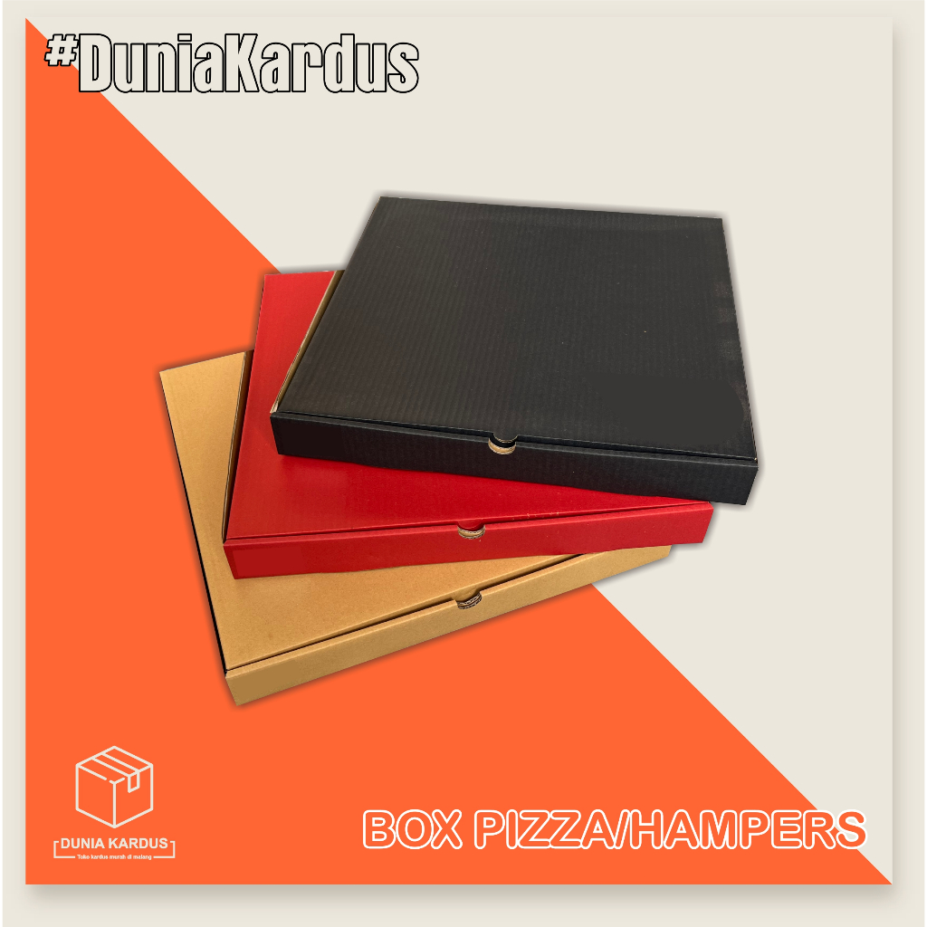 Jual Box Pizza/hampers 40x40x4,5 cm |PIZZA POLOS | BOX HAMPERS | BOX ...