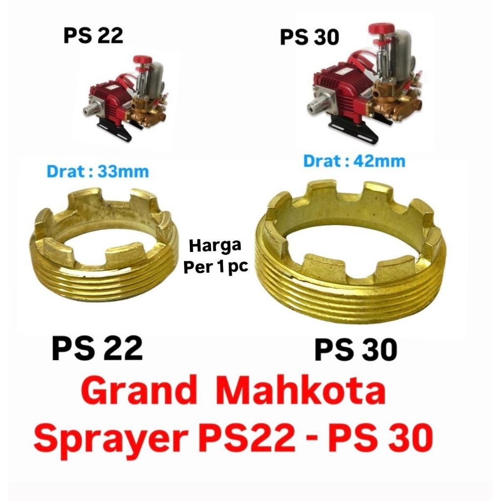 Jual GRAND Ring Mahkota Power Sprayer PS22 PS30 | Shopee Indonesia