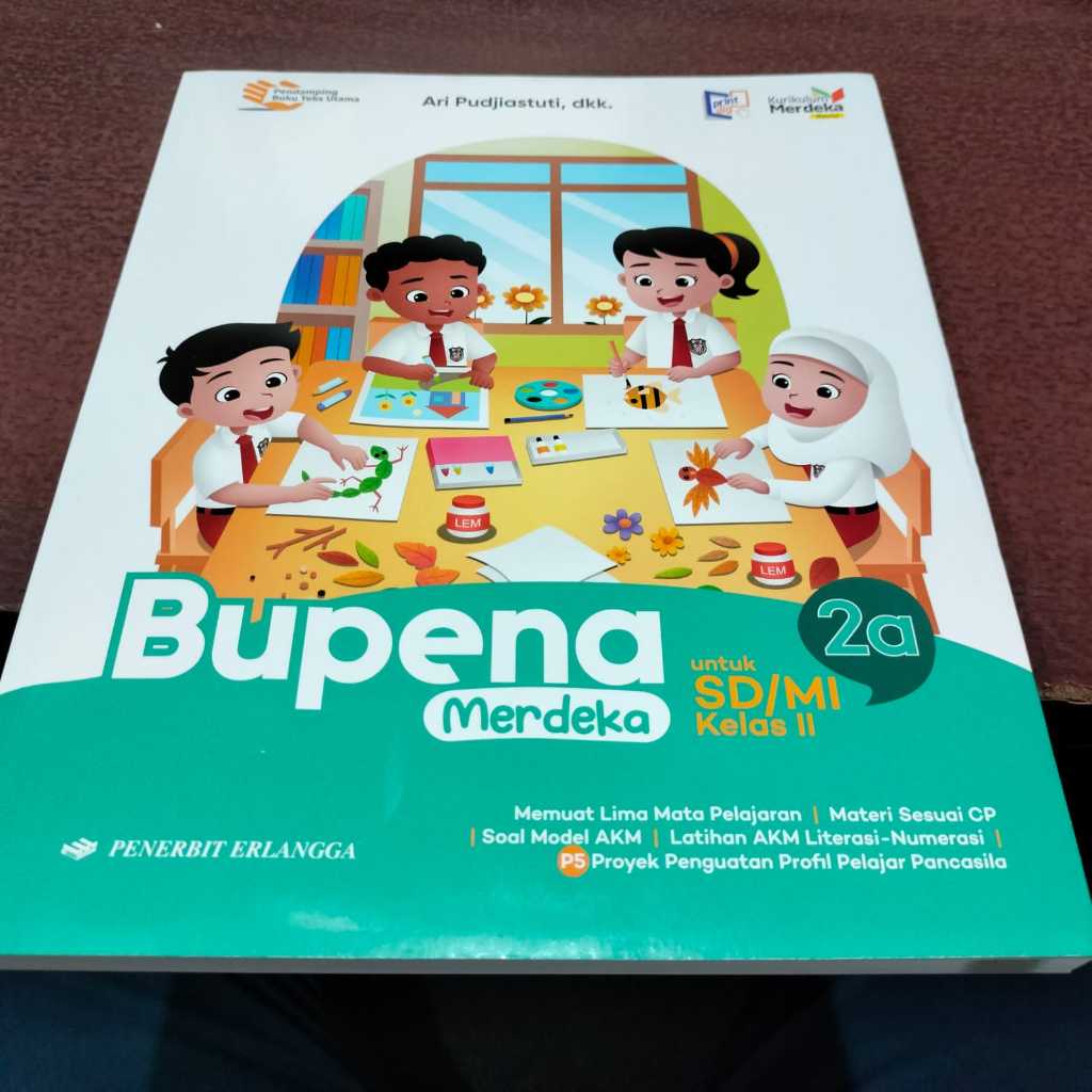 Jual BUPENA ( REVISI ) 2A , 2B , 2C , 2D KELAS 2 SD KURIKULUM MERDEKA ...