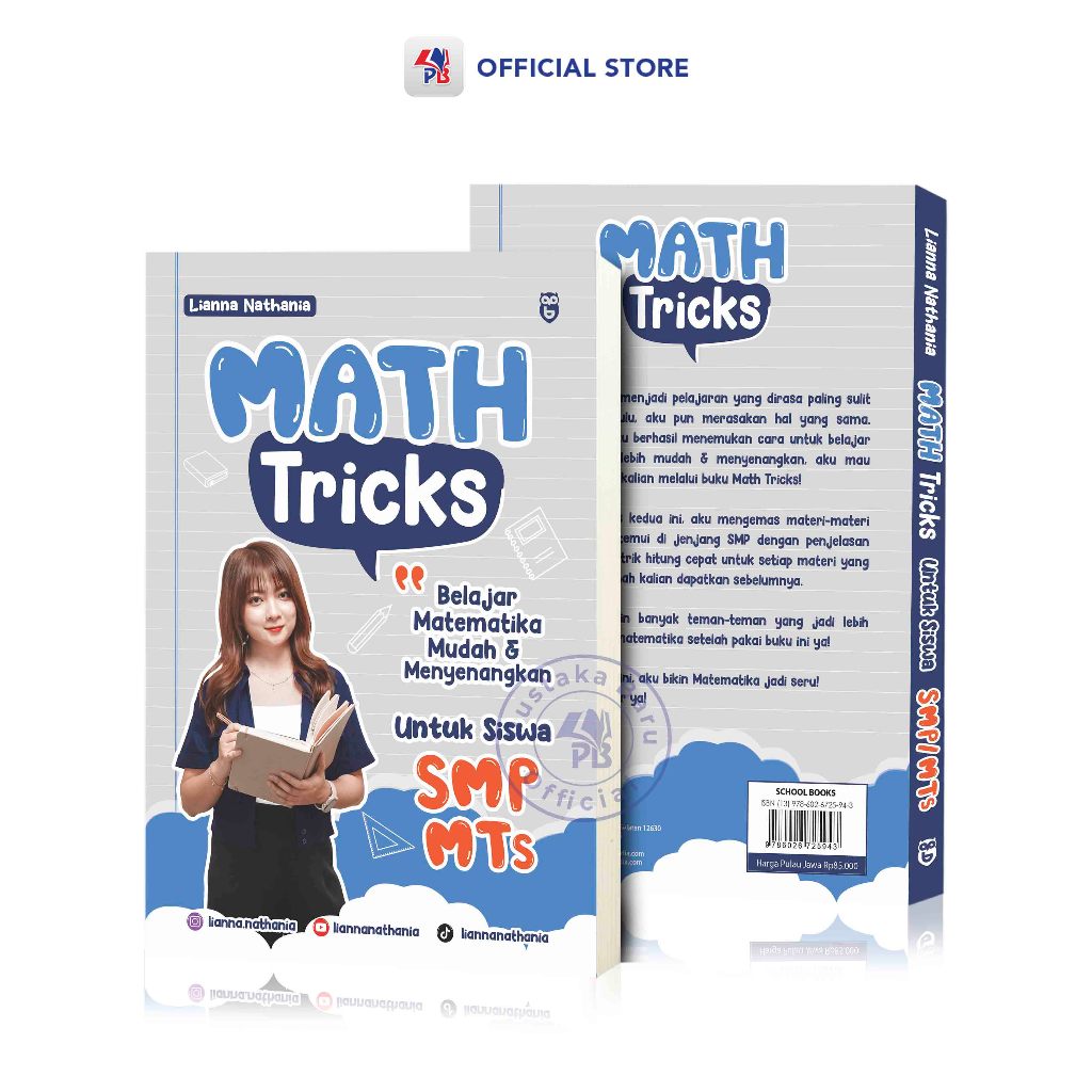 Jual Buku Matematika SMP MTs / Math Tricks SMP/MTs : Belajar Matematika ...