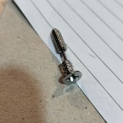 Jual Tindik Piercing Sekrup Anting Telinga Model Mur Baut Stainless ...
