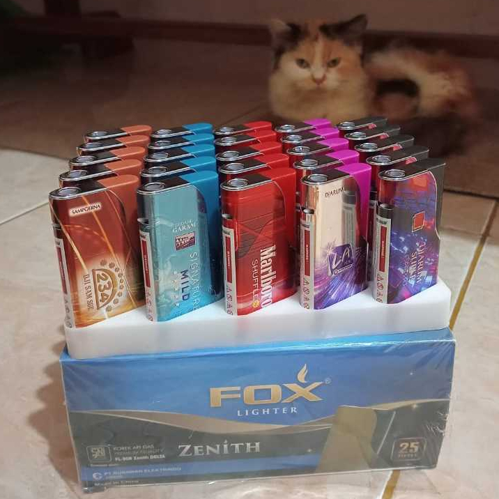 Jual MeNYALAA!!! Korek Fox Bara Zenith DELTA desain lebih KOKOH, cocok ...