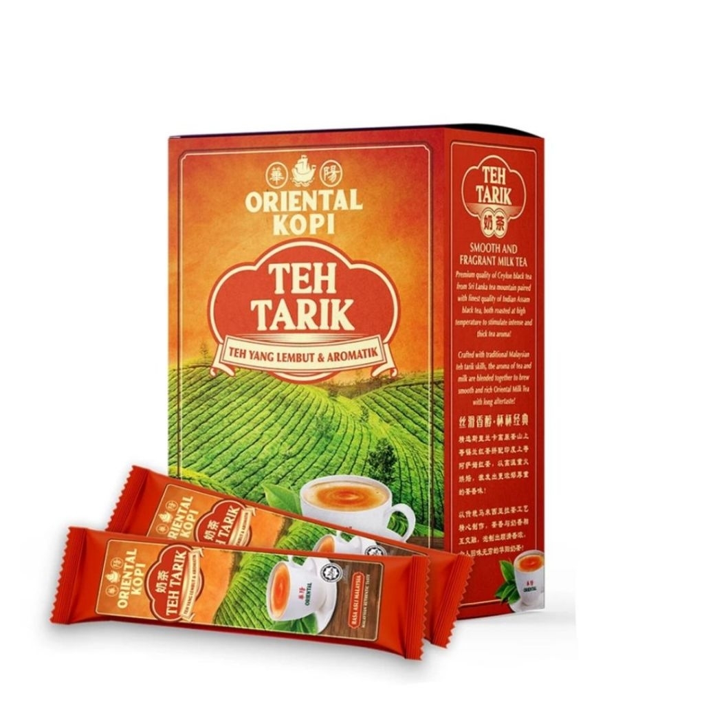 Jual ORIENTAL Teh Tarik Malaysia (40g x 10 sachet) | Shopee Indonesia