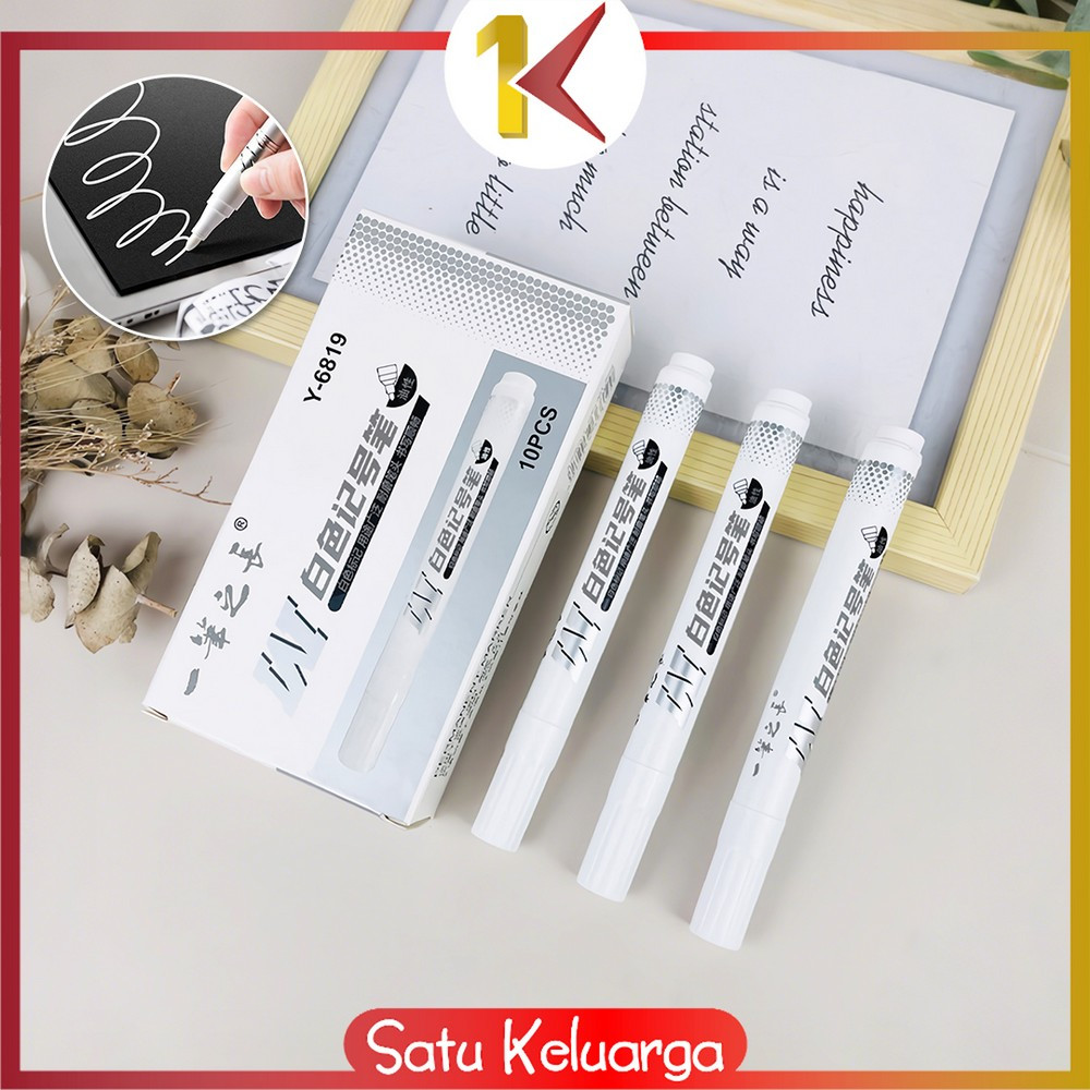 Jual SK-A121 Spidol Putih Pena Graffiti Tinta Permanen Tahan Air Tidak ...