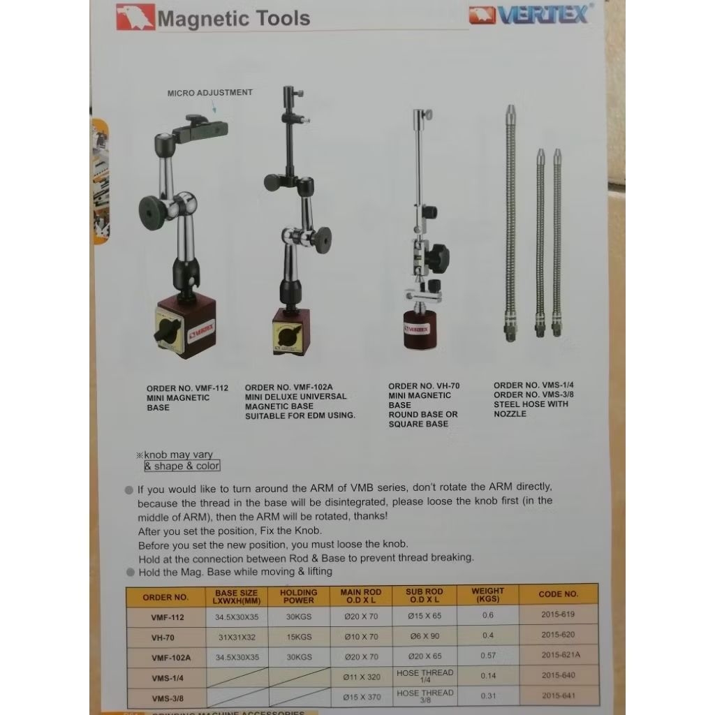 Jual Vertex magnetic tools vh-70 | Shopee Indonesia