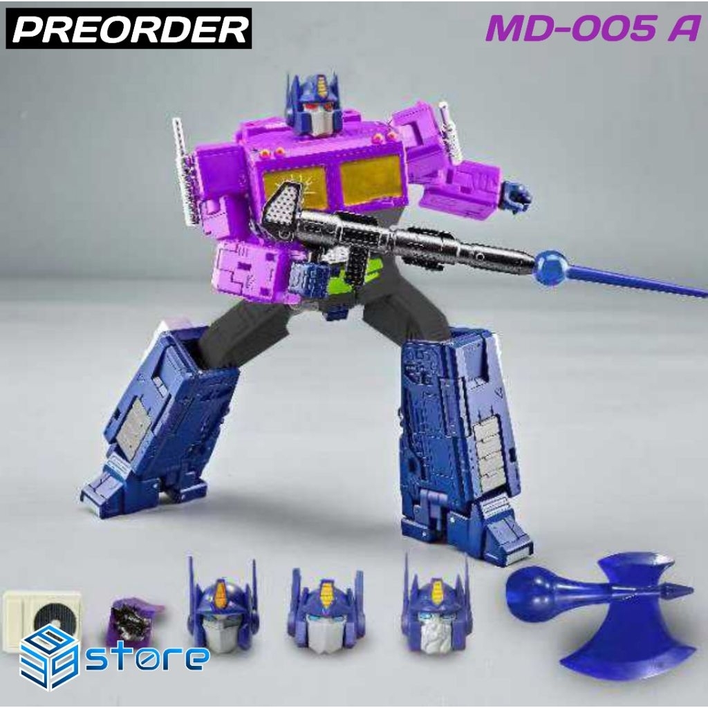 Jual MD-005A KO Transformers SS86 Optimus Prime Shattered Glass Version ...